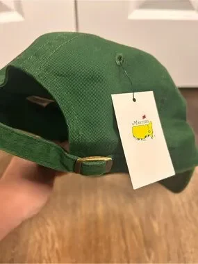 Masters | Accessories | Masters 223 Green Adjustable Golf Hat Cotton ...